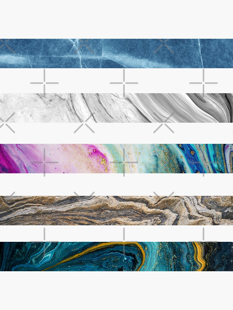 "Marble Washi Tape , AW2020/2021 Trend Nature" Sticker by Jewowfan ...
