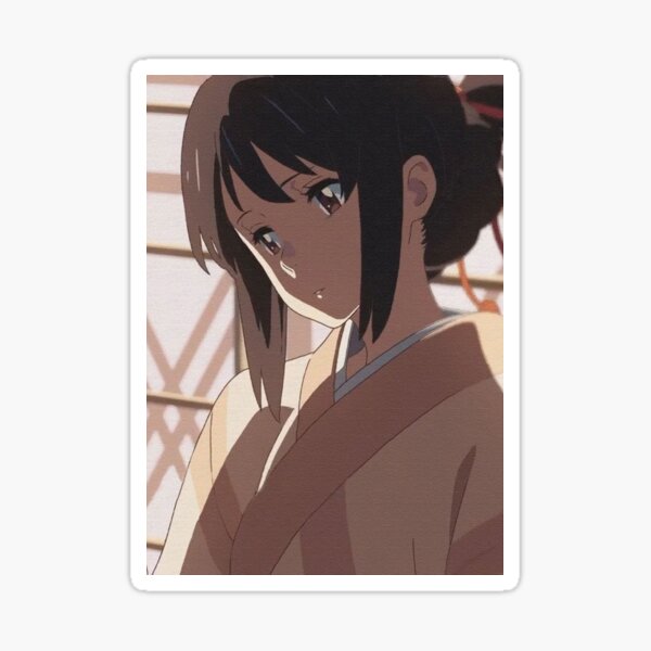 "Kimmi no na wa// your name anime " Sticker by yourname2016 | Redbubble