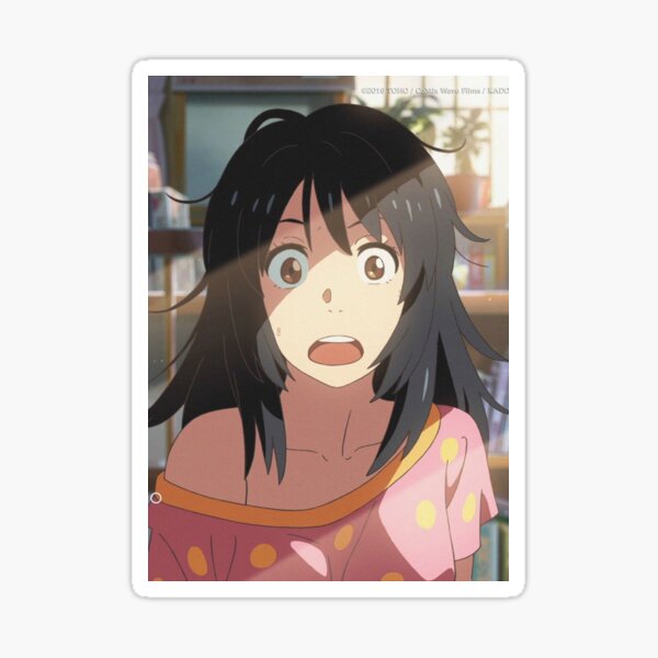 "Kimmi no na wa// your name anime 10" Sticker for Sale by yourname2016 ...