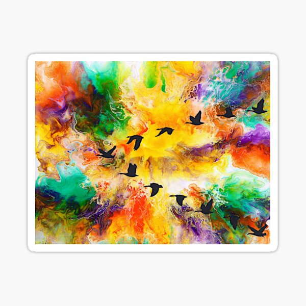 "Unity" Sticker for Sale by CindyMorsonArt | Redbubble
