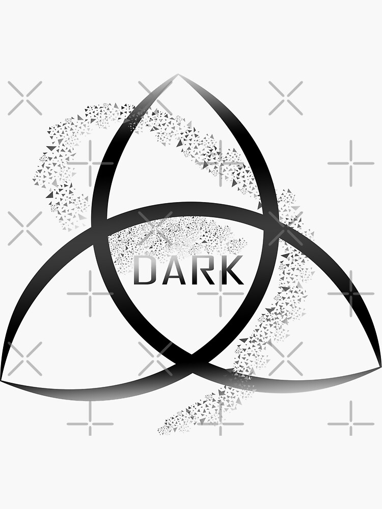 "Dark symbol" Sticker for Sale by ranniadesing | Redbubble
