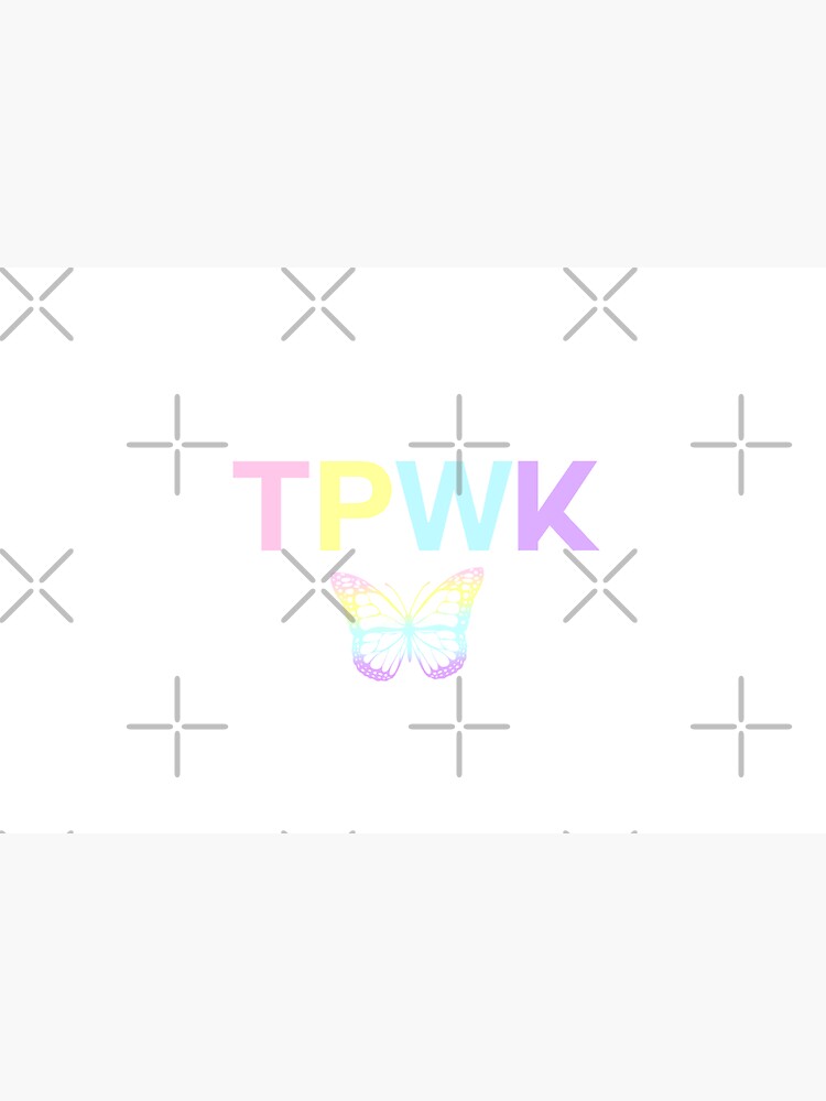 "tpwk " Sticker for Sale by sistermoiyaa | Redbubble