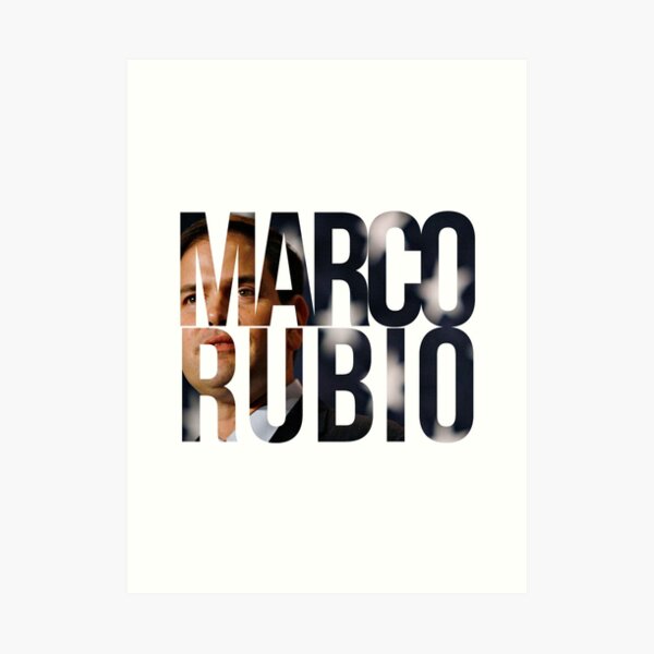 Marco Rubio Art Prints | Redbubble