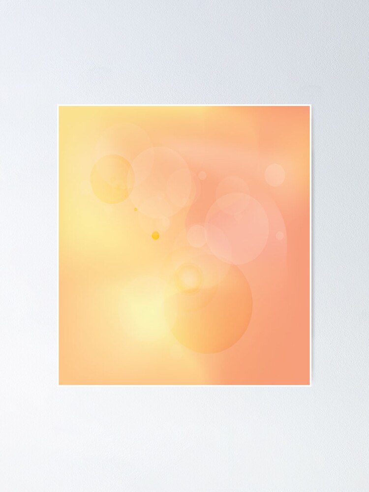 "peach color" Poster by virilamissa | Redbubble