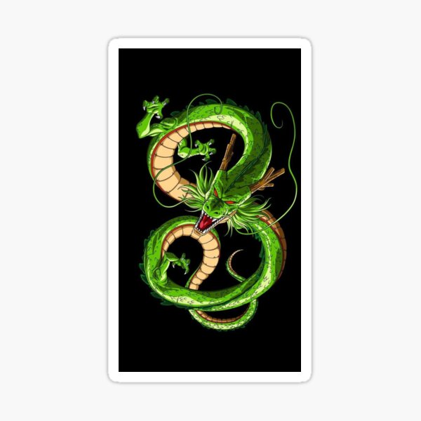 "Dragon sherone- dragon ball z" Sticker by marcleking | Redbubble
