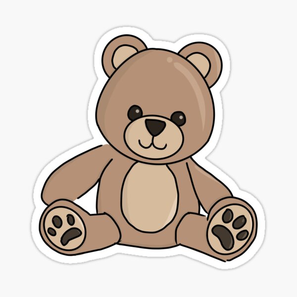 "little bear" Sticker by kerryandzara | Redbubble