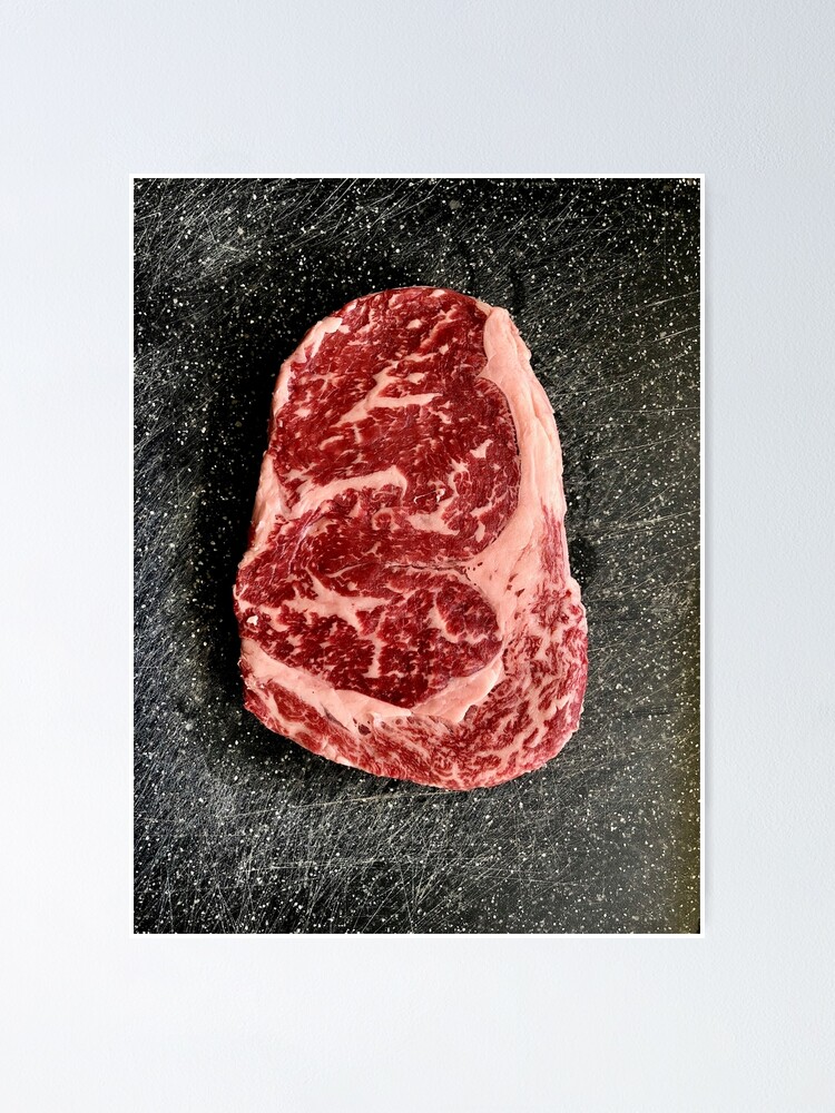 "Australian Wagyu Steak" Poster by jwhizza | Redbubble