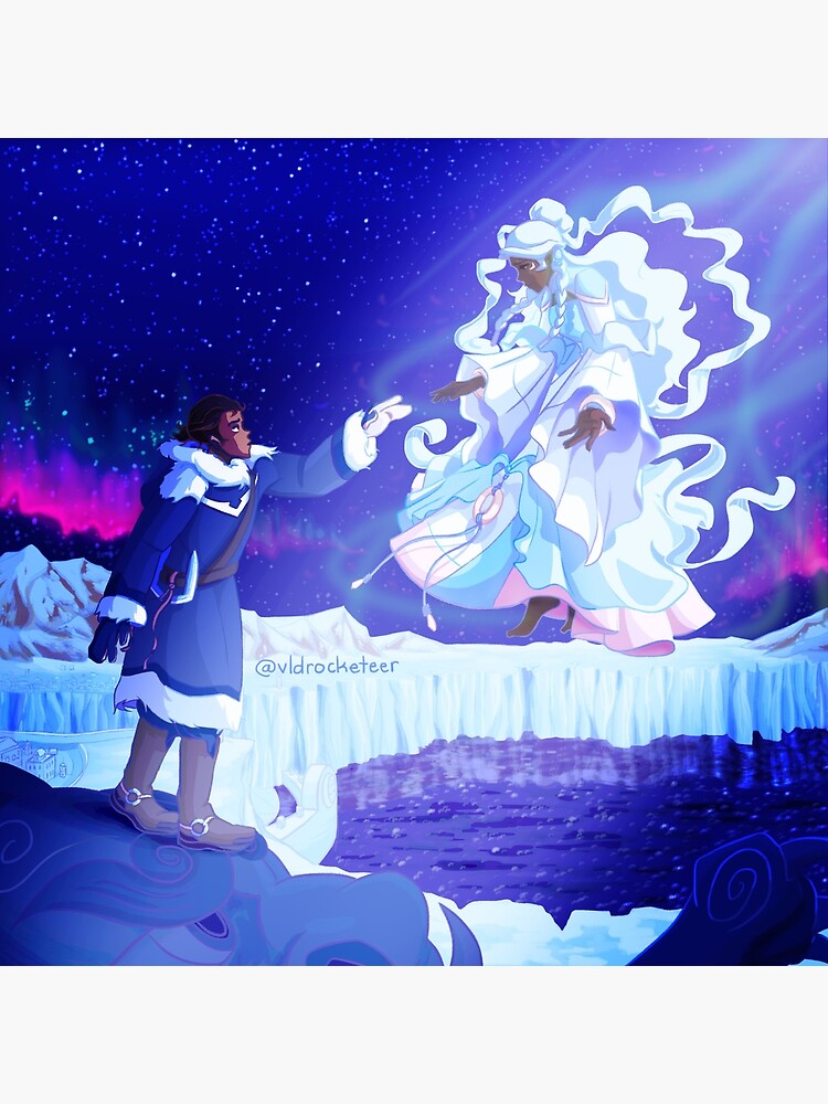 "Lance and Allura ATLA AU" Poster by rocketeerart | Redbubble