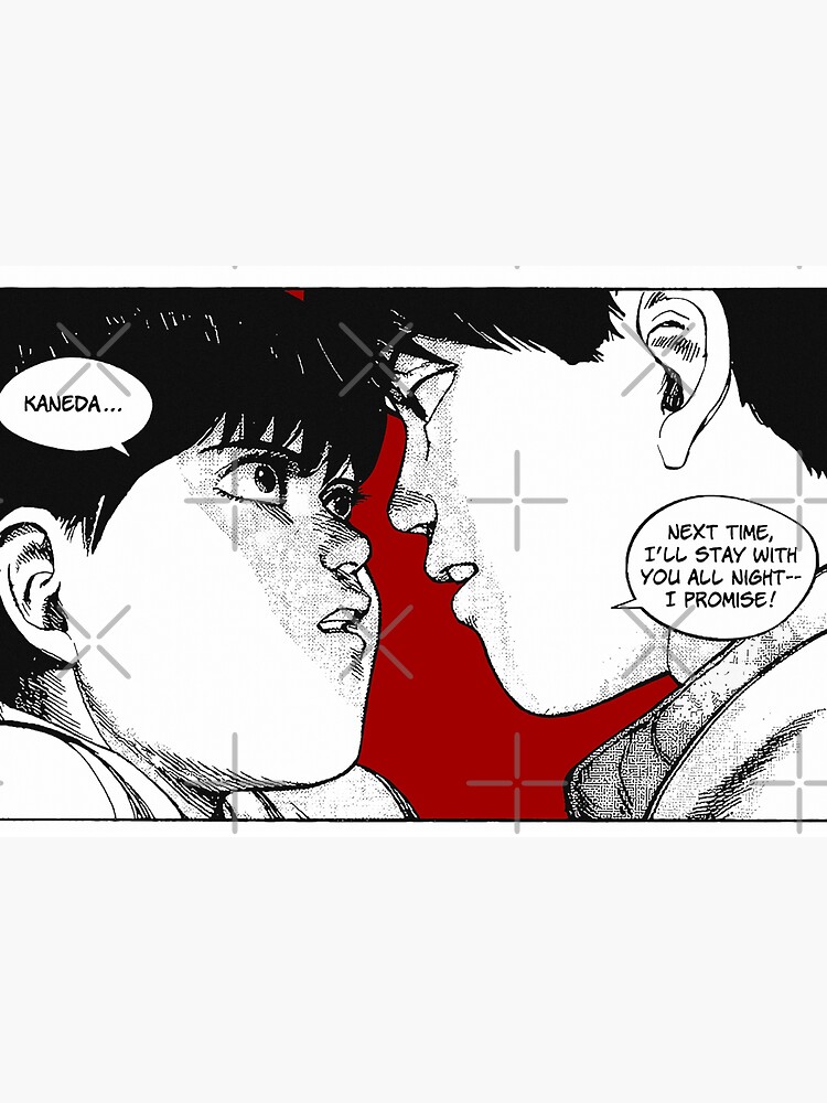 Akira Kaneda And Kei Kiss Water Bottle By Noaprojekt Redbubble