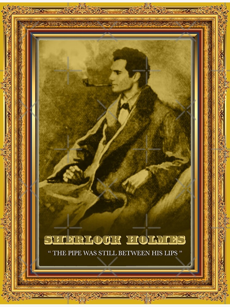 "Sherlock Holmes Vintage frame - Enola Netflix - henry cavill,millie ...