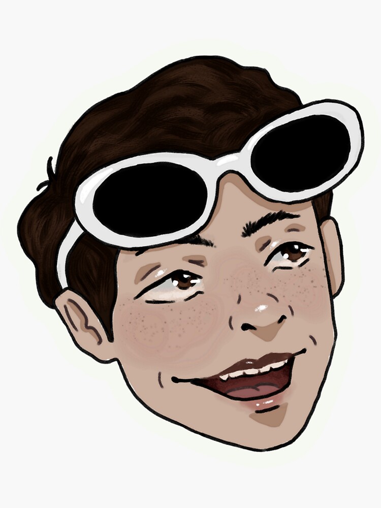 "georgenotfound " Sticker by lenkaplp3 | Redbubble