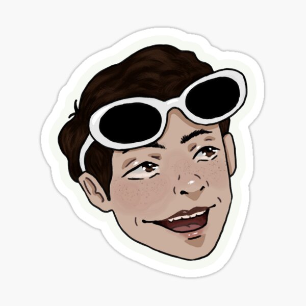 "georgenotfound " Sticker by lenkaplp3 | Redbubble