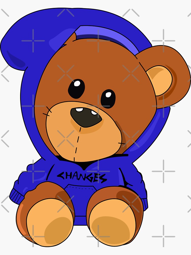 "changes bear" Sticker for Sale by purplewings03 | Redbubble