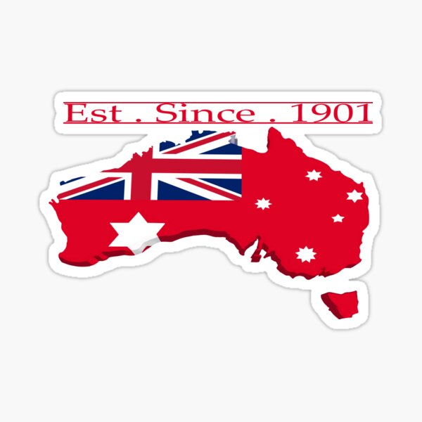 "Mainland Australia Red Ensign" Sticker for Sale by ufluke2designs ...