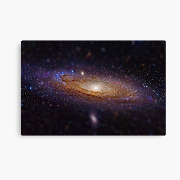"Andromeda Galaxy - HD Astronomy / Tilt Shift" Canvas Print for Sale by ...