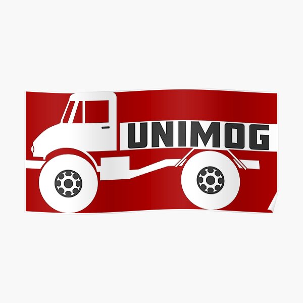 Poster: Unimog | Redbubble