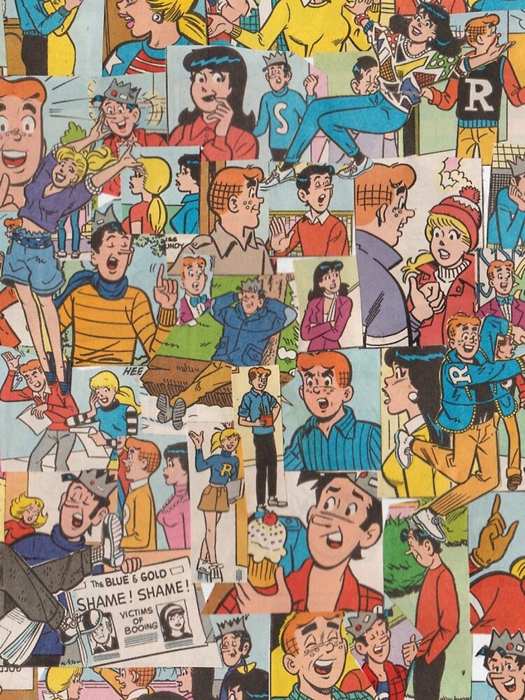 "Archie Comics Collage #2" iPhone Case for Sale by doodlesburg | Redbubble