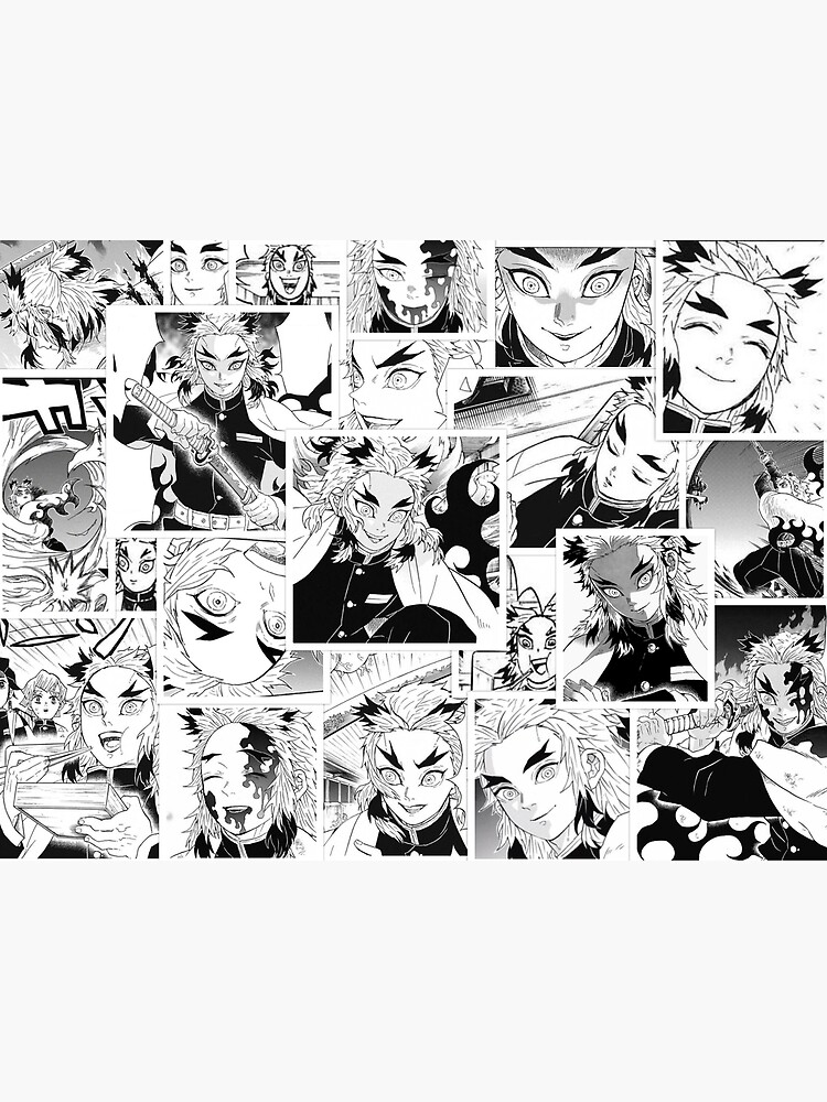 "Rengoku Collage" Photographic Print by Zigarts19443 | Redbubble