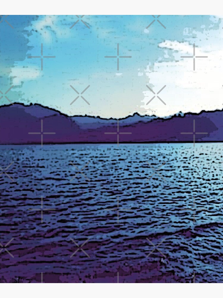 "Ocean Waves Portrait Photography" Sticker for Sale by AmberSiraj ...