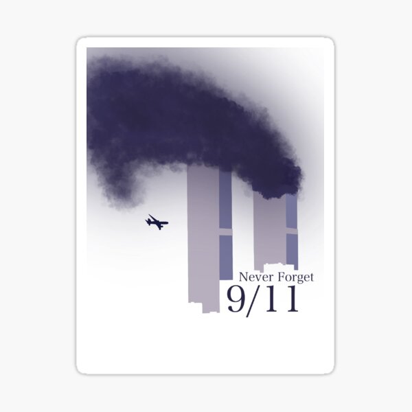 "Limited Edition 9/11 Sticker" Sticker by emilyflys | Redbubble