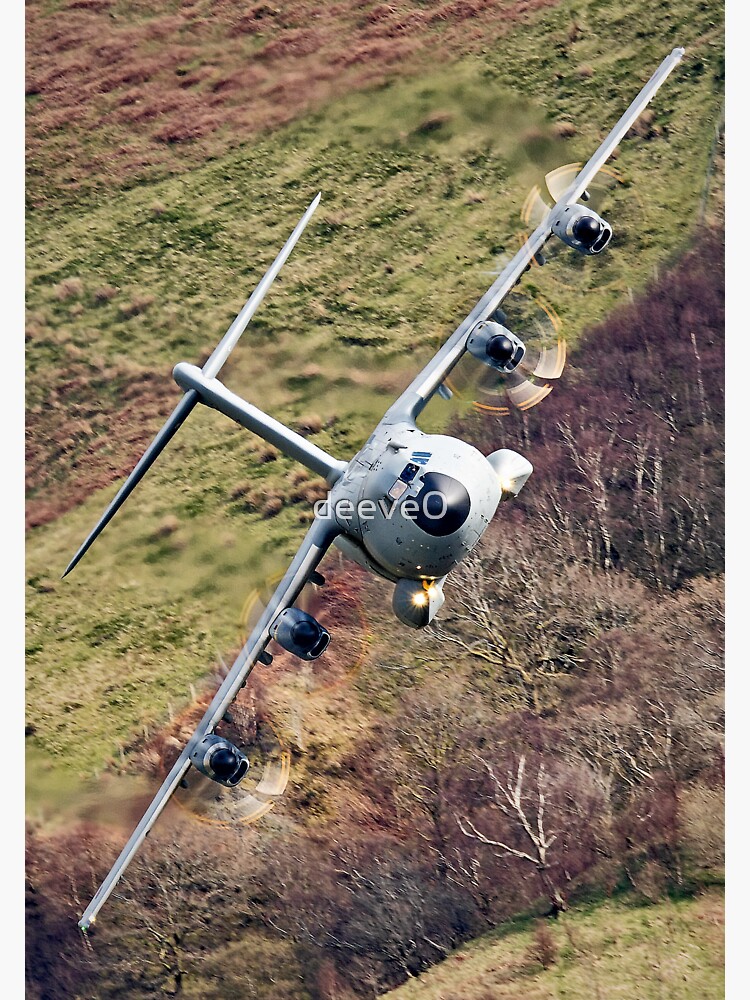 "RAF Atlas A400m in the Mach Loop" Sticker by deeve0 | Redbubble