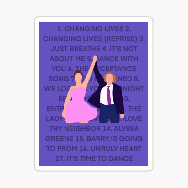 "The Prom" Sticker by TheDayisOurs | Redbubble