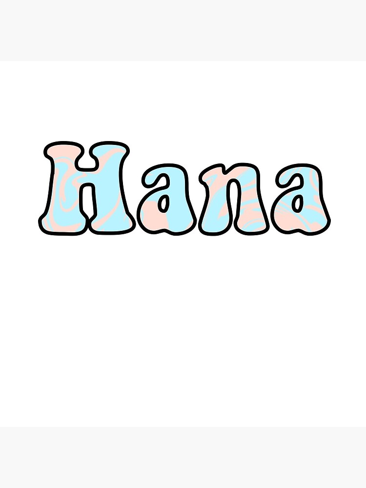 "Custom Hana Design" Poster for Sale by Kyrostickers | Redbubble