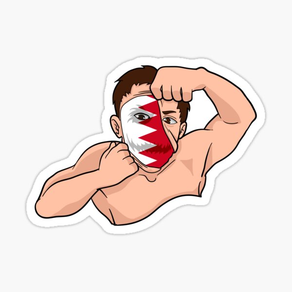 "Bahrain" Sticker for Sale by VollLaser | Redbubble