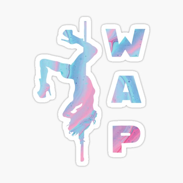 "WAP Woman" Sticker for Sale by GalushaGraphics | Redbubble