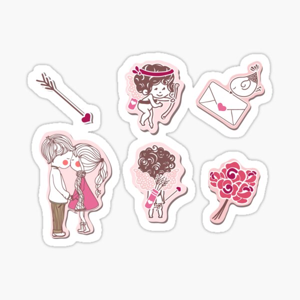 "Loving Stickers Pack" Sticker by Prototyp | Redbubble