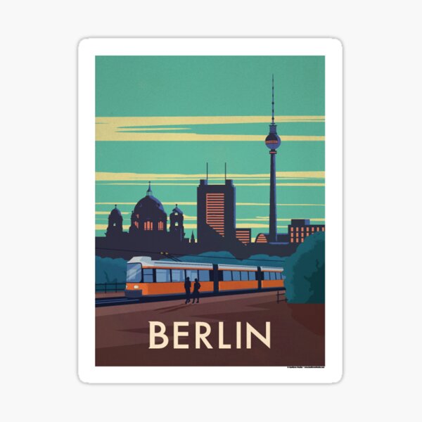 Berlin Stickers | Redbubble
