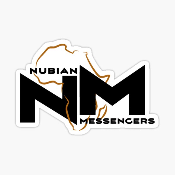 "NM Black & Gold original logo" Sticker by KojoTheHand | Redbubble