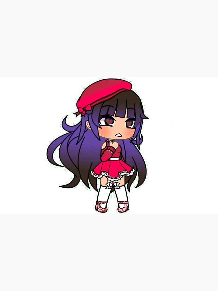 "Gacha girl " Sticker for Sale by Boridar | Redbubble