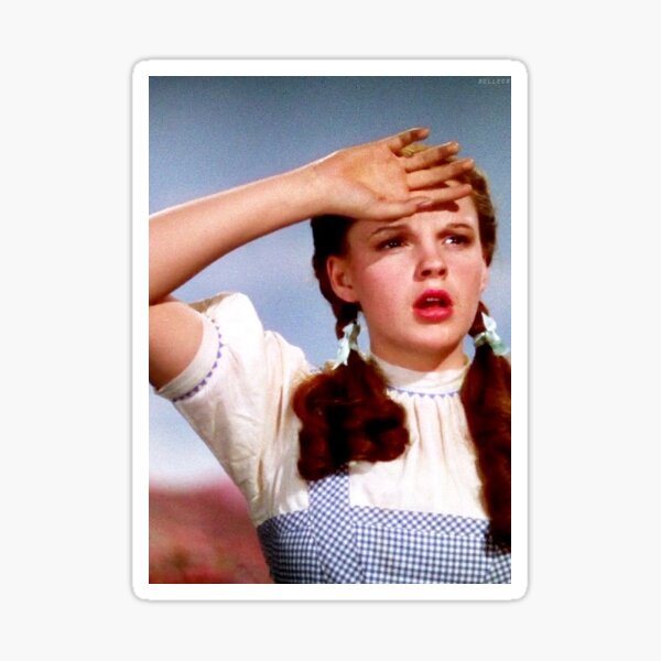 "The Wizard of Oz, Dorothy" Sticker for Sale by SadieGayle | Redbubble
