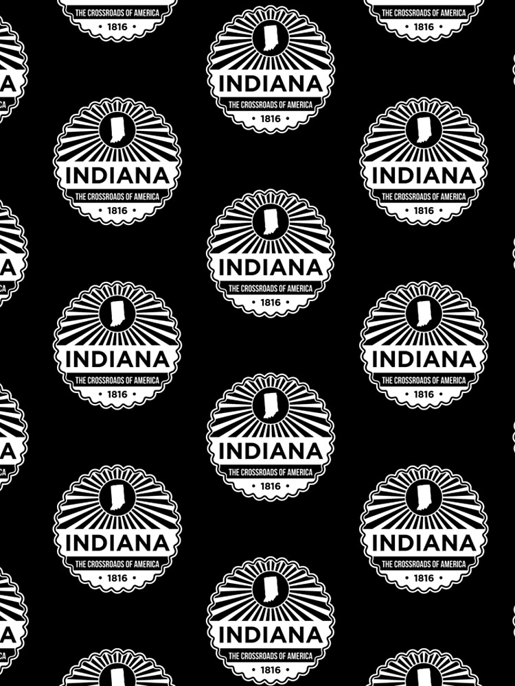 "Indiana State Motto graphic - The Crossroads of America" Leggings for ...