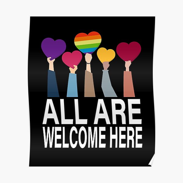 All Are Welcome Here Gifts & Merchandise | Redbubble
