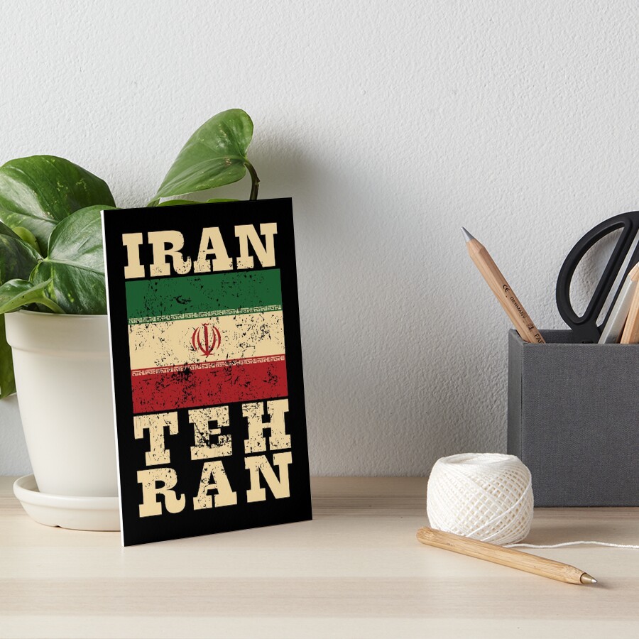 "Flag of Iran" Art Board Print for Sale by KewaleeTee | Redbubble