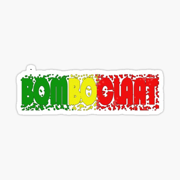 "bomboclaat" Sticker for Sale by Ripoubsb | Redbubble
