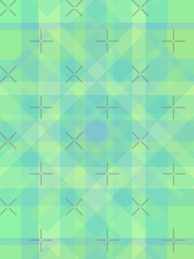 "Light lime green shades of green mosaic pattern" Graphic T-Shirt for ...