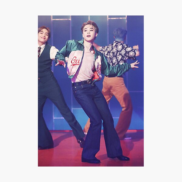 "BTS Park Jimin Poster Cute Pose - dynamite - 2020 Poster" Photographic ...