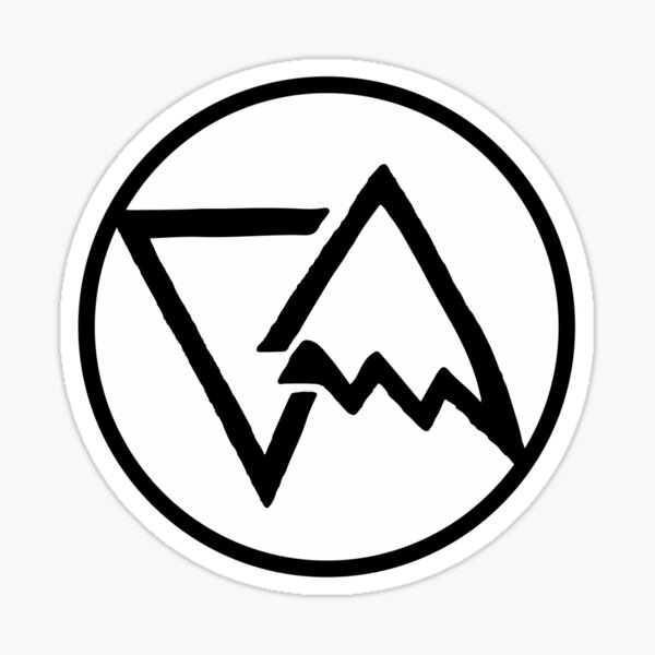 "Shred and Send logo" Sticker for Sale by drew-greer | Redbubble