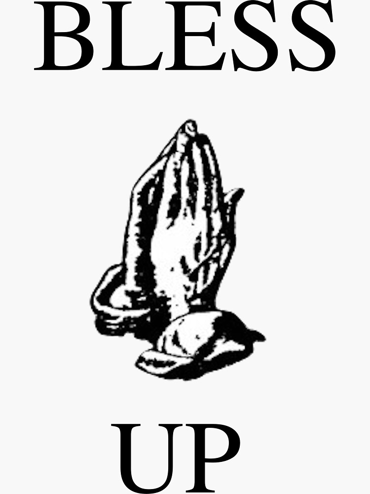 "DJ Khaled - BLESS UP" Sticker by matrixman18 | Redbubble