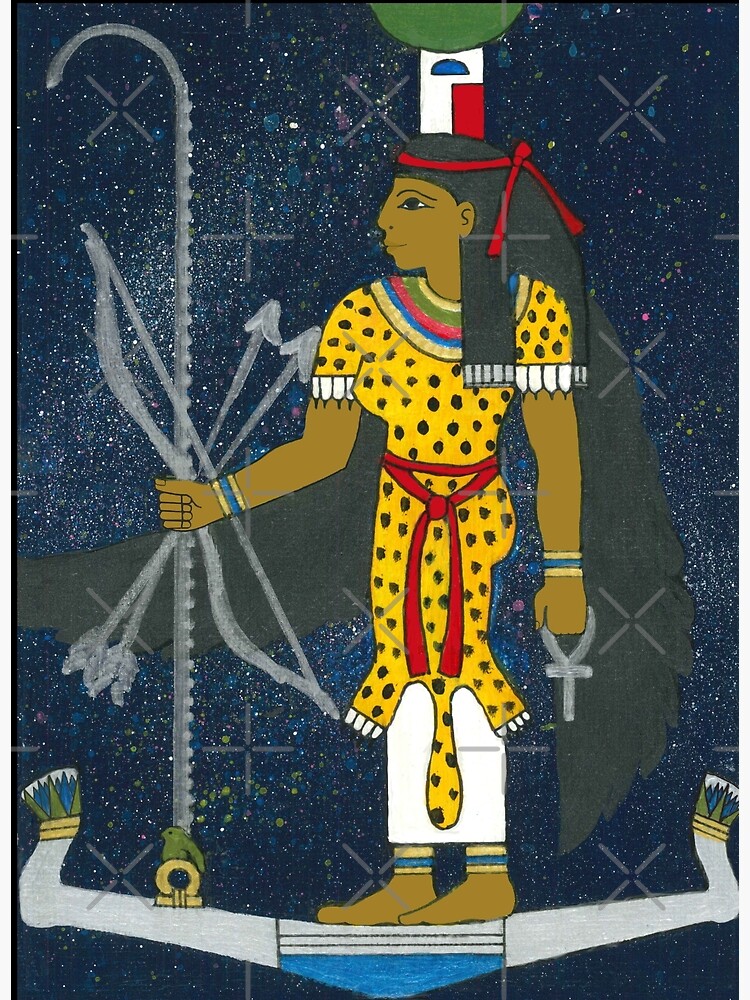 "Nebthet-Nit-Seshat on the Night Barque" Poster for Sale by DemedjetYT ...