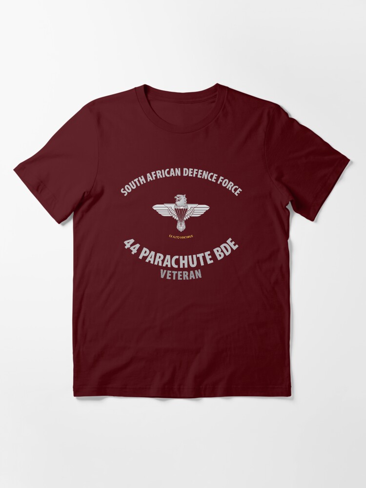 "SADF 44 Parachute Brigade (Parabats) Veterans" Essential T-Shirt for ...