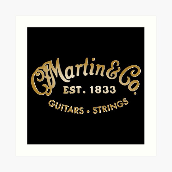 Martin Guitar Art Prints | Redbubble