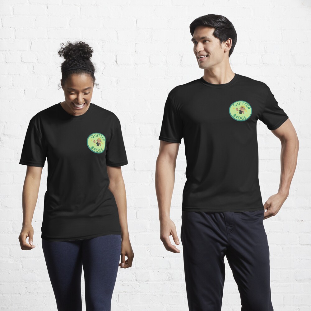 "Quitter Badge The Owl House" Pin for Sale by MC Cranberry | Redbubble