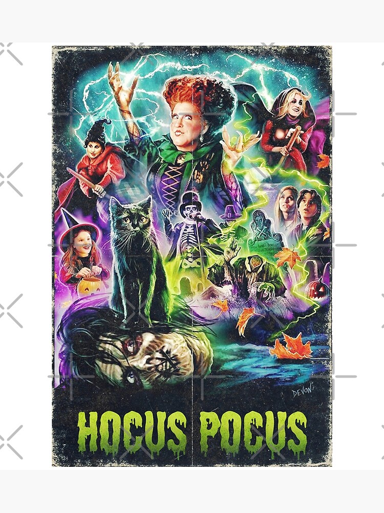 "Sanderson Sisters Hocus Pocus Halloween Gift" Poster for Sale by ...