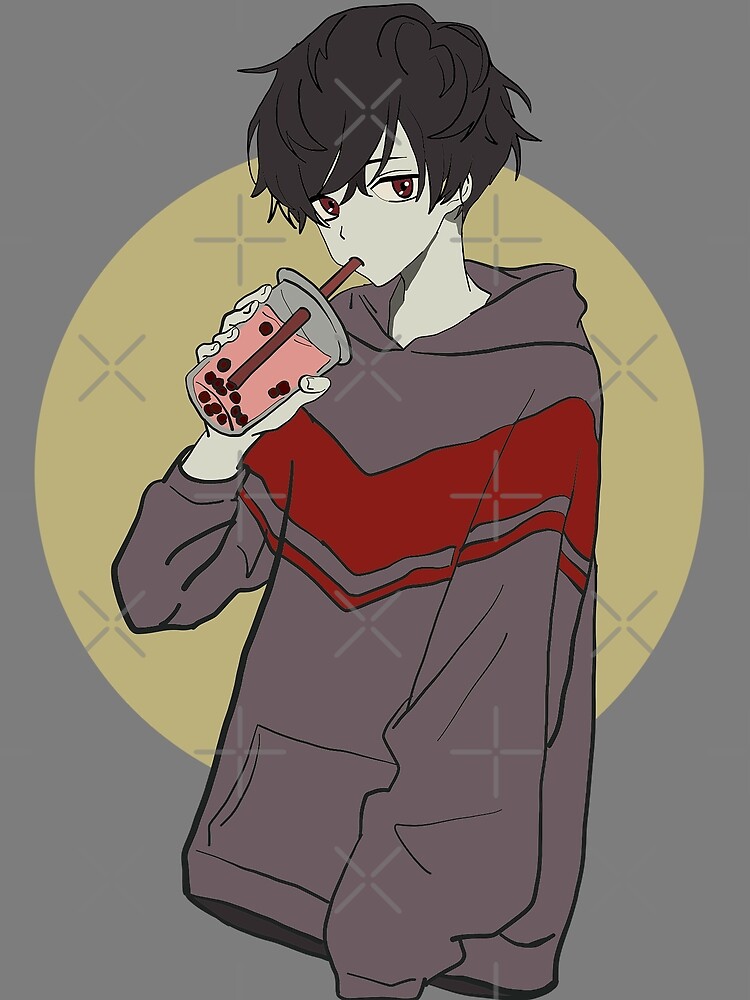 "Boba Boy" Poster for Sale by jenartfart | Redbubble