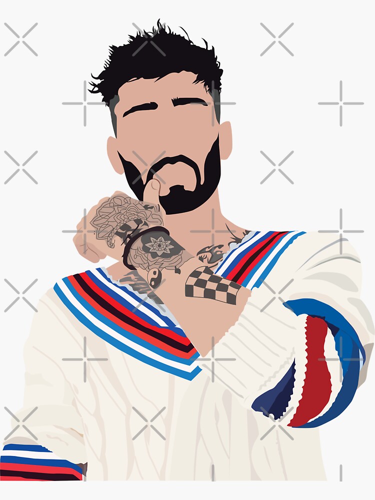 "Zayn Malik " Sticker for Sale by maferpct | Redbubble