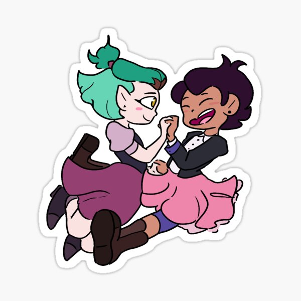 "Lumity Dance" Sticker for Sale by Moonpup | Redbubble